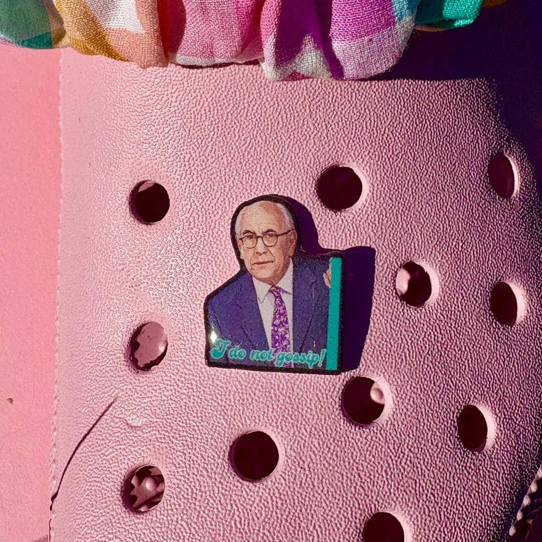 Norris Cole 'I Do Not Gossip' Clog Charm: Coronation Street Clog ...