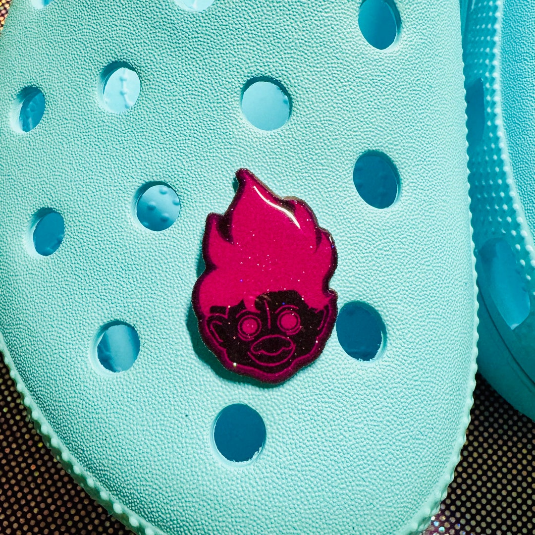 Neon Trolls Shoe/clog Charm, Cute Accessory, Custom Clog Charm - Etsy