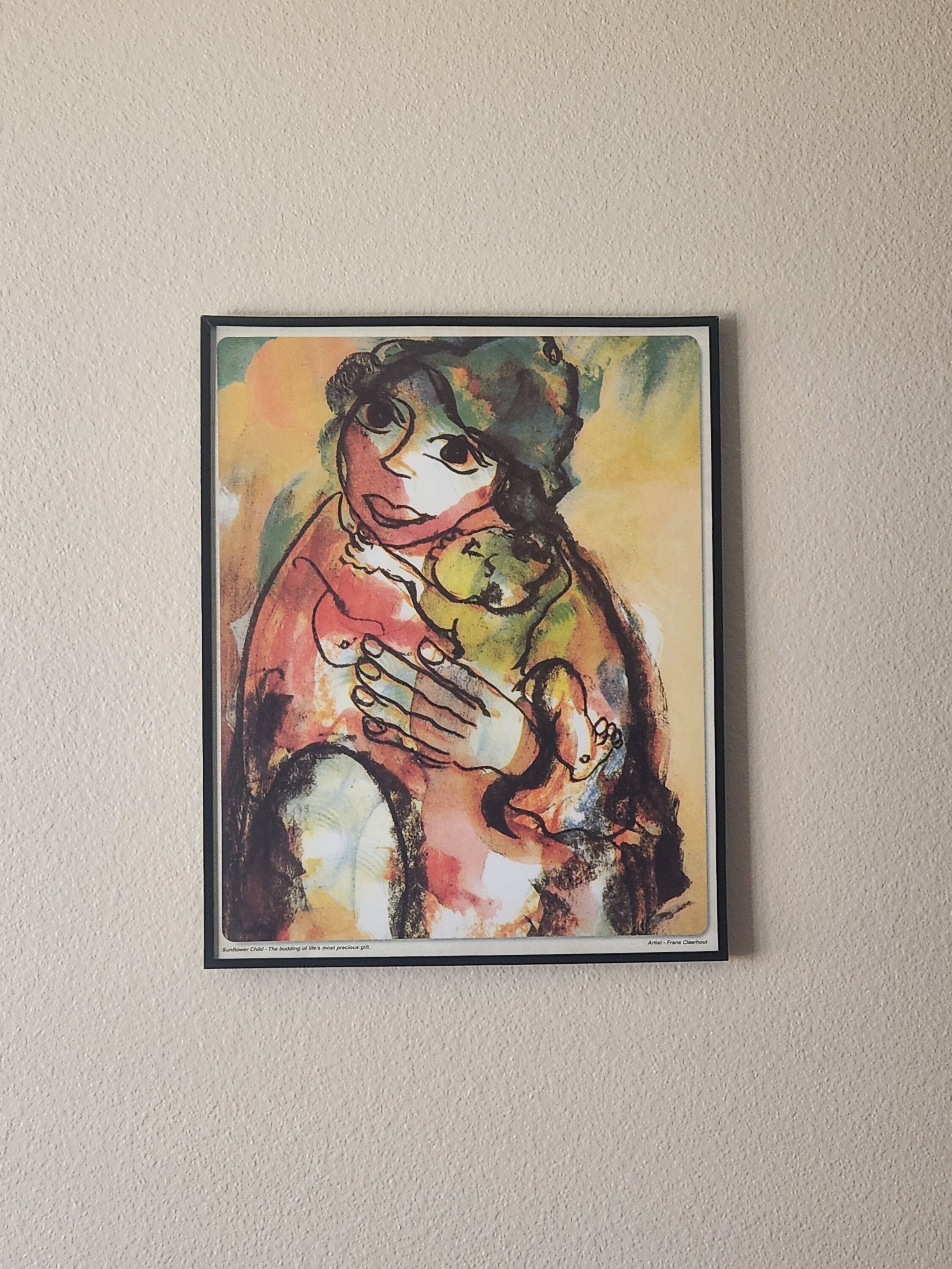 Sunflower Child by Frans Claerhout print - Etsy