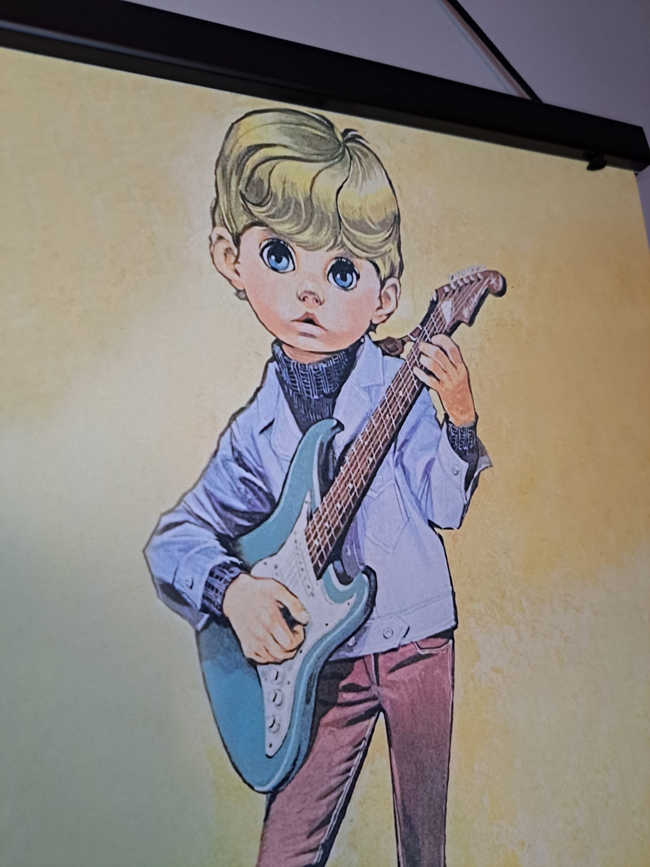 MCM Big Eye Art Premium Matter Poster Four Sizes Available, Boy Playing ...
