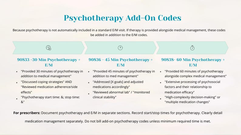 Psychiatry & Psychotherapy CPT Codes Guide – Digital PDF Download (8 ...