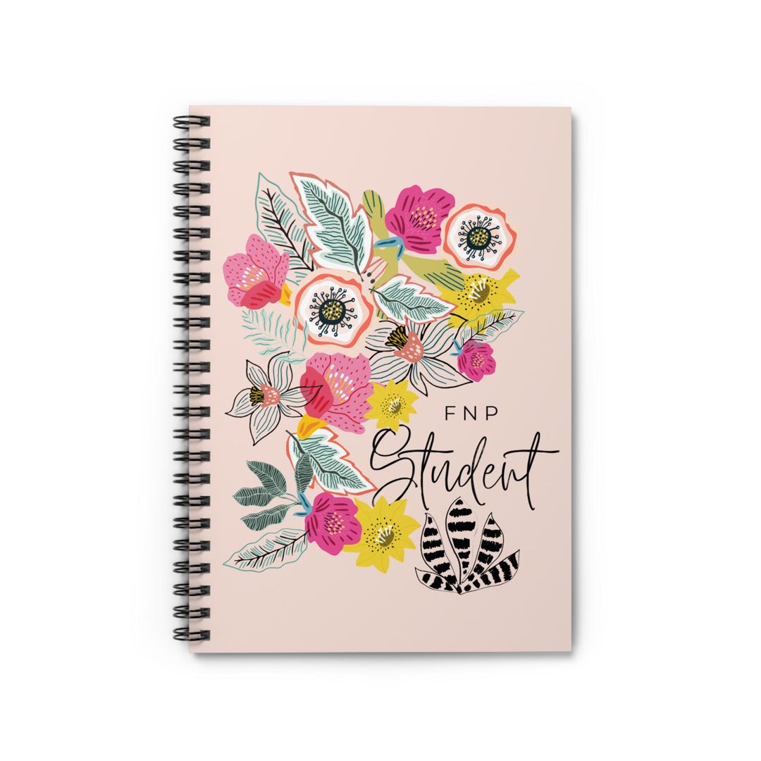 FNP Student Notebook, Nurse Practitioner Journal, NP Student Gift Note ...