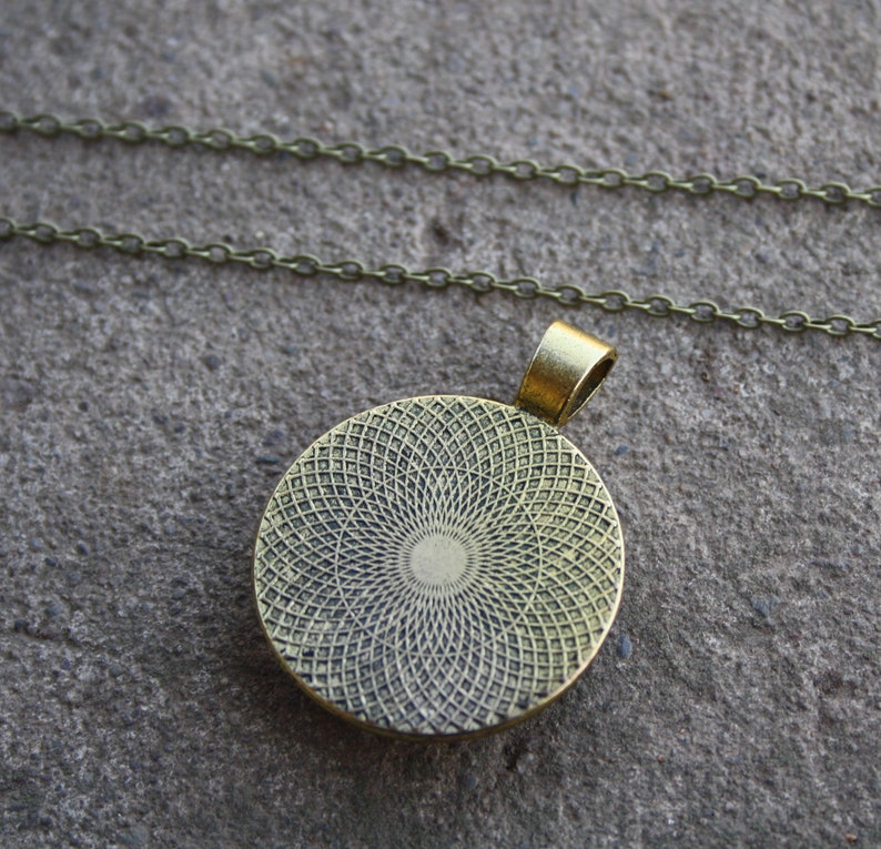 Planet Earth Necklace Space Jewelry Metal Pendant Gold - Etsy