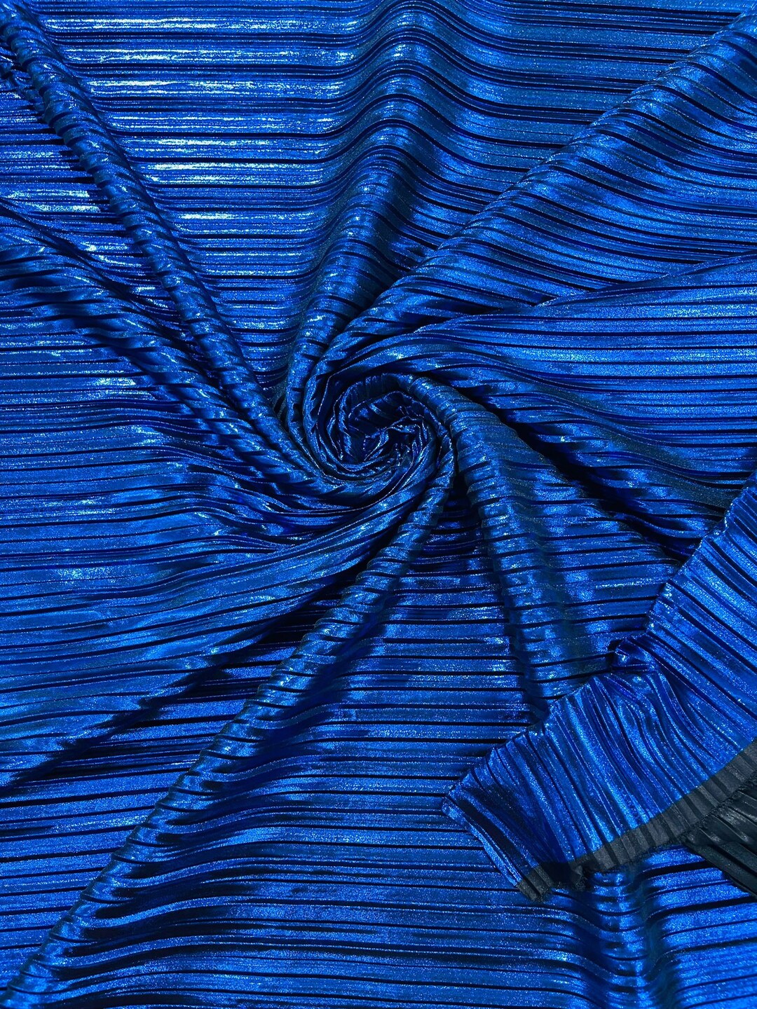 Metallic Accordion Pleated Polyester Fabric/stretch Fabric/light Weight ...
