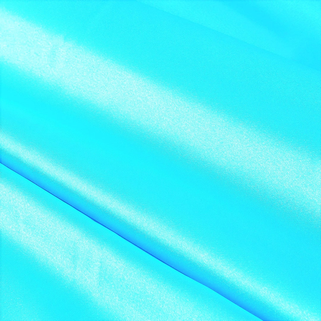 Aqua - 95 Percent Polyester 5% Spandex, 58 Inches Wide Matte Stretch L ...