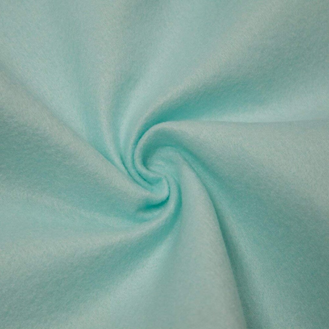 Aqua Acrylic Craft Felt Fabric by the Yard 72" Wide - Etsy