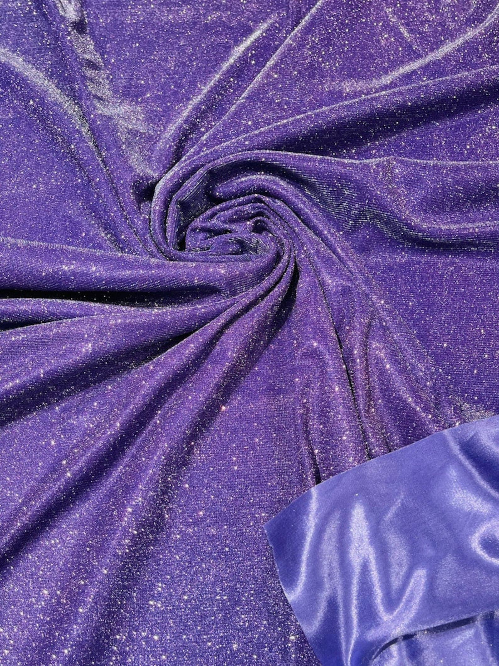 Stretch Glitter Shimmer 58” Wide-glimmer-sparkling Fabric-prom ...