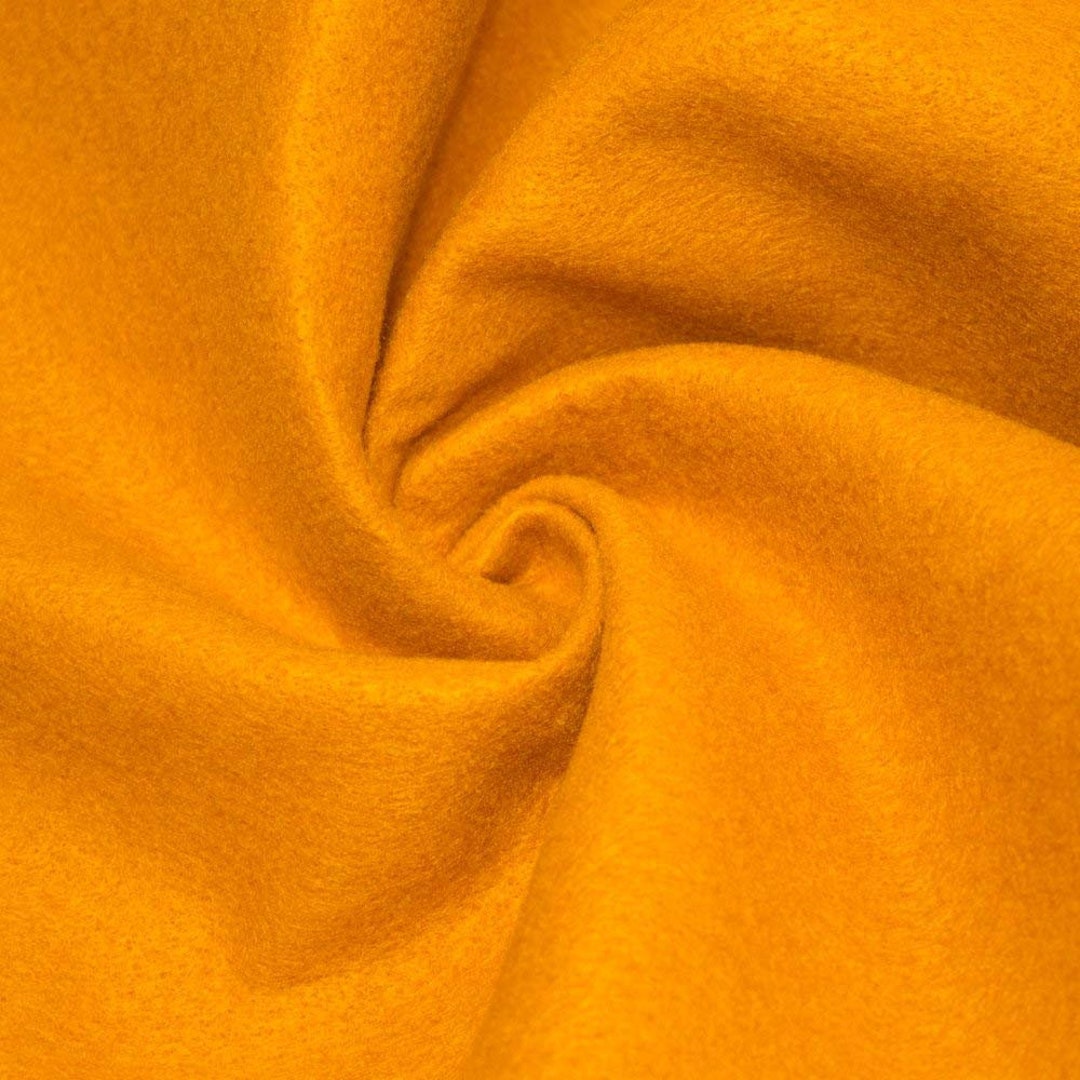 Light Orange Acrylic Craft Felt Fabric by the Yard 72" Wide - Etsy