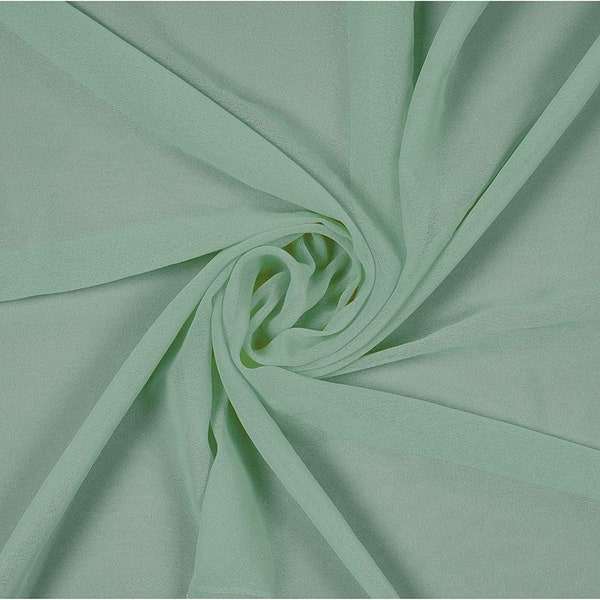 Sage Chiffon - Etsy