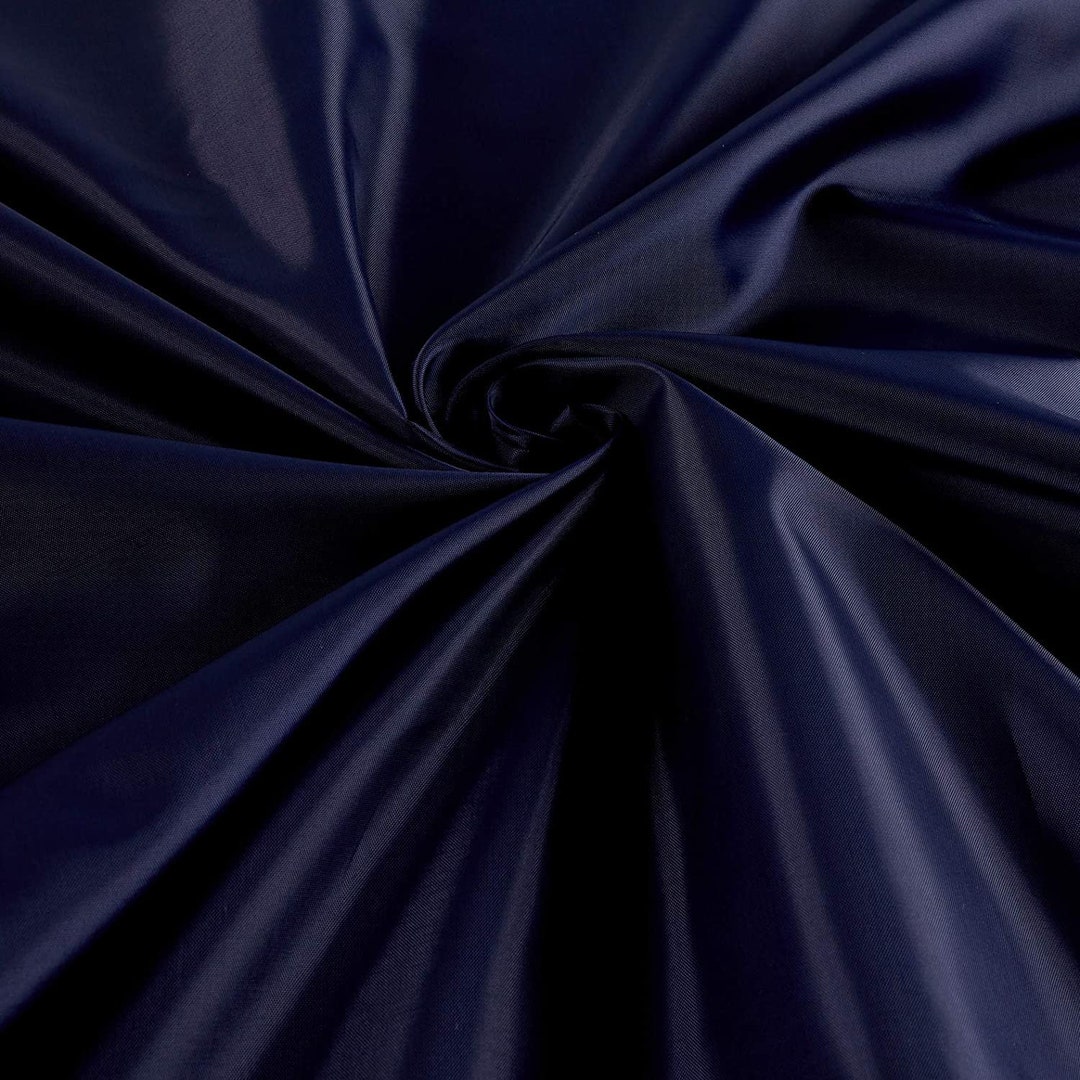 Navy Blue 60" Wide Polyester Lining Fabric by the Yard - Etsy