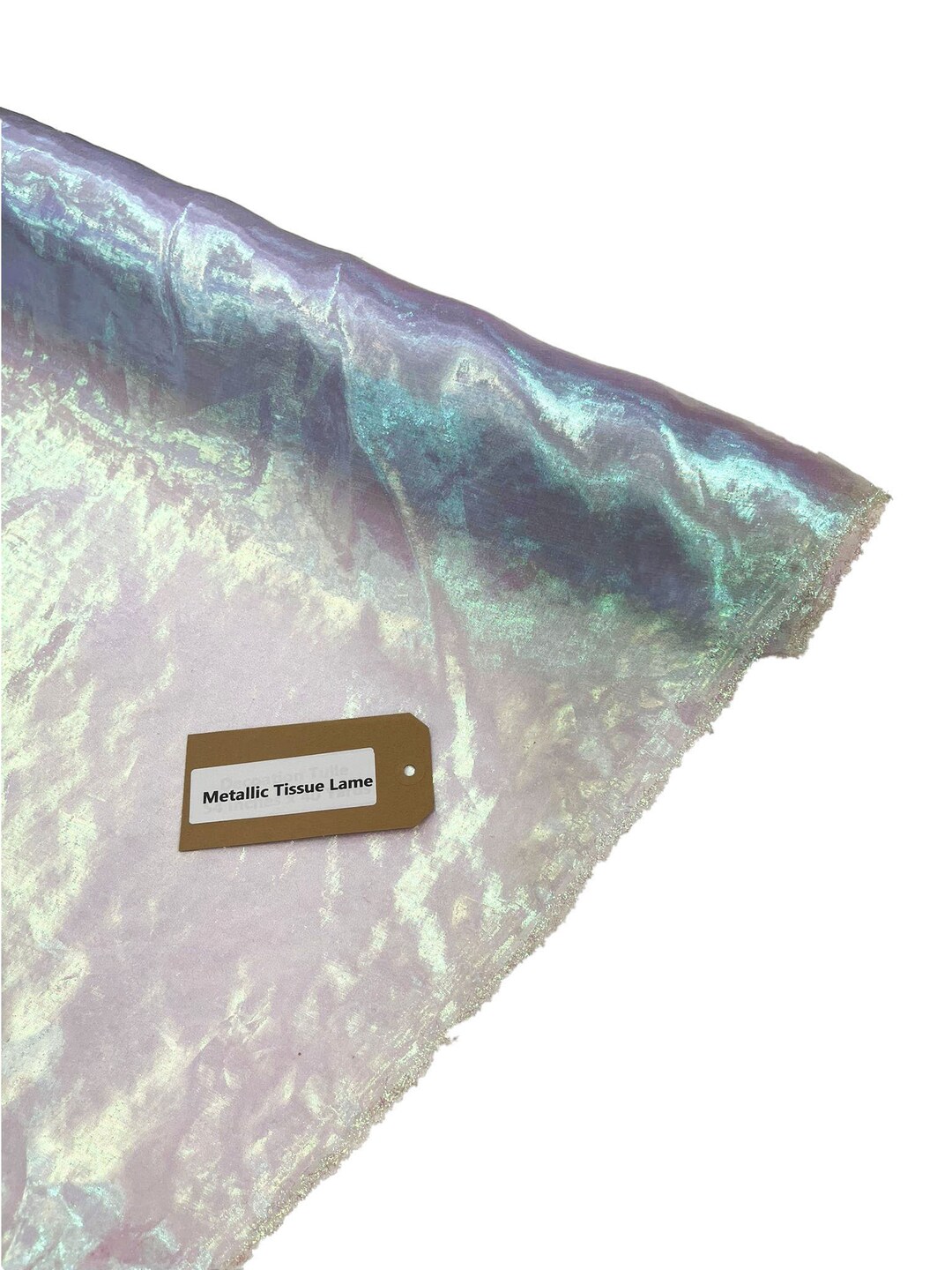 Metallic Shiny Light Weight Tissue Lame Fabric/sewing Craft Wedding ...