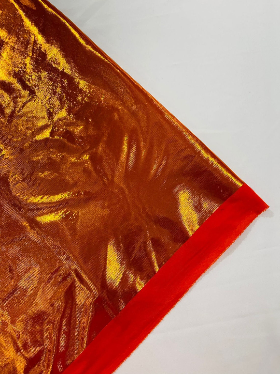 Metallic Lame Foil/ Polyester Fabric/stretch Fabric/light Weight/ 58 ...