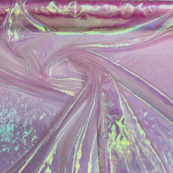 Iridescent See Through Fabric - Etsy
