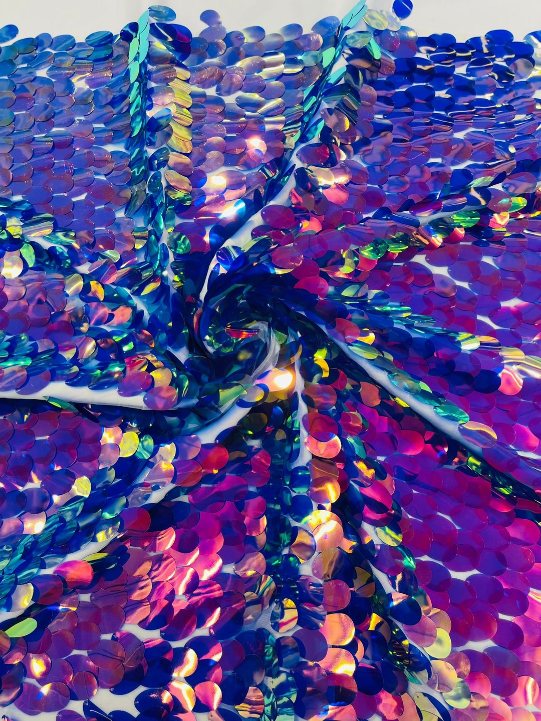 Jumbo Sequins Oval Sequin Paillette/tear Drop Mermaid Big Sequins ...