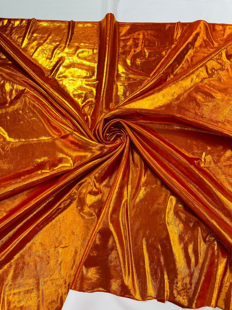 Metallic Lame Foil/ Polyester Fabric/stretch Fabric/light Weight/ 58 ...