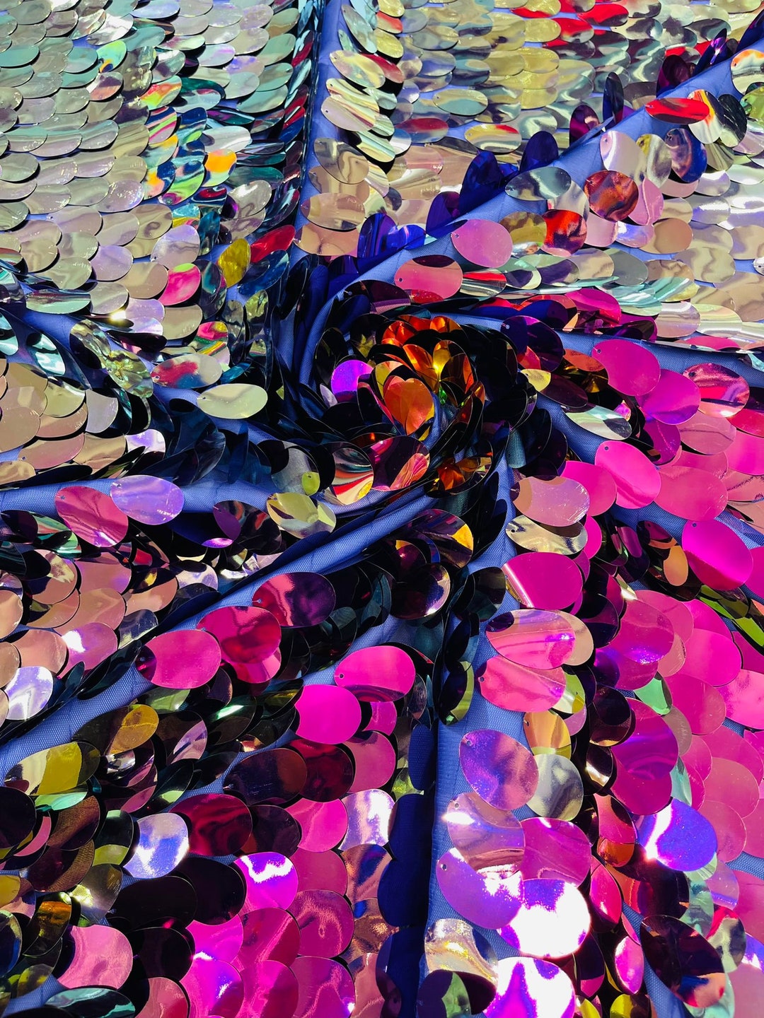 Jumbo Sequins Oval Sequin Paillette/tear Drop Mermaid Big Sequins ...