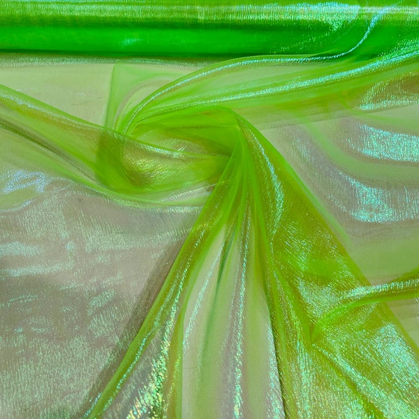 Iridescent See Through Fabric - Etsy