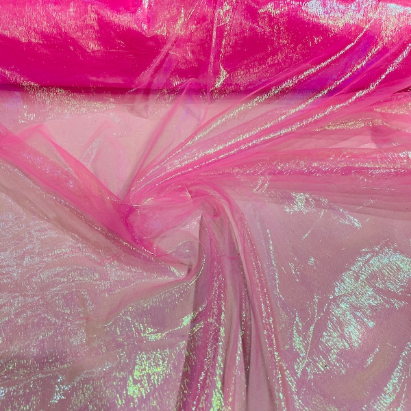 Iridescent See Through Fabric - Etsy