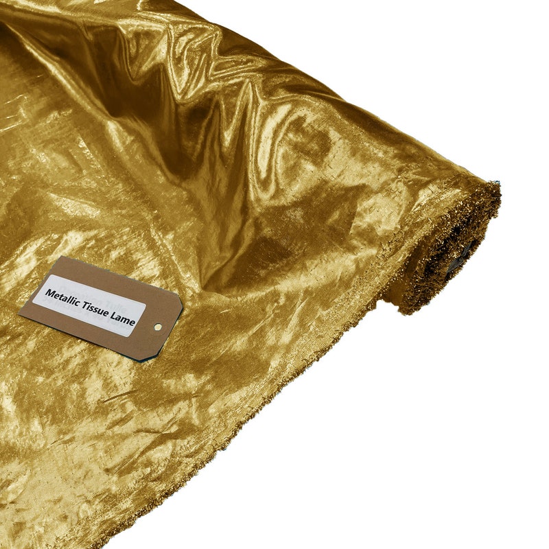 Gold Lame Fabric - Etsy