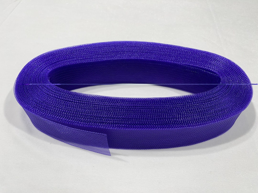 Lila - 5 cm Crinoline Rosshaar Braid Trim-Hochzeit-Braut-Nachthemd ...