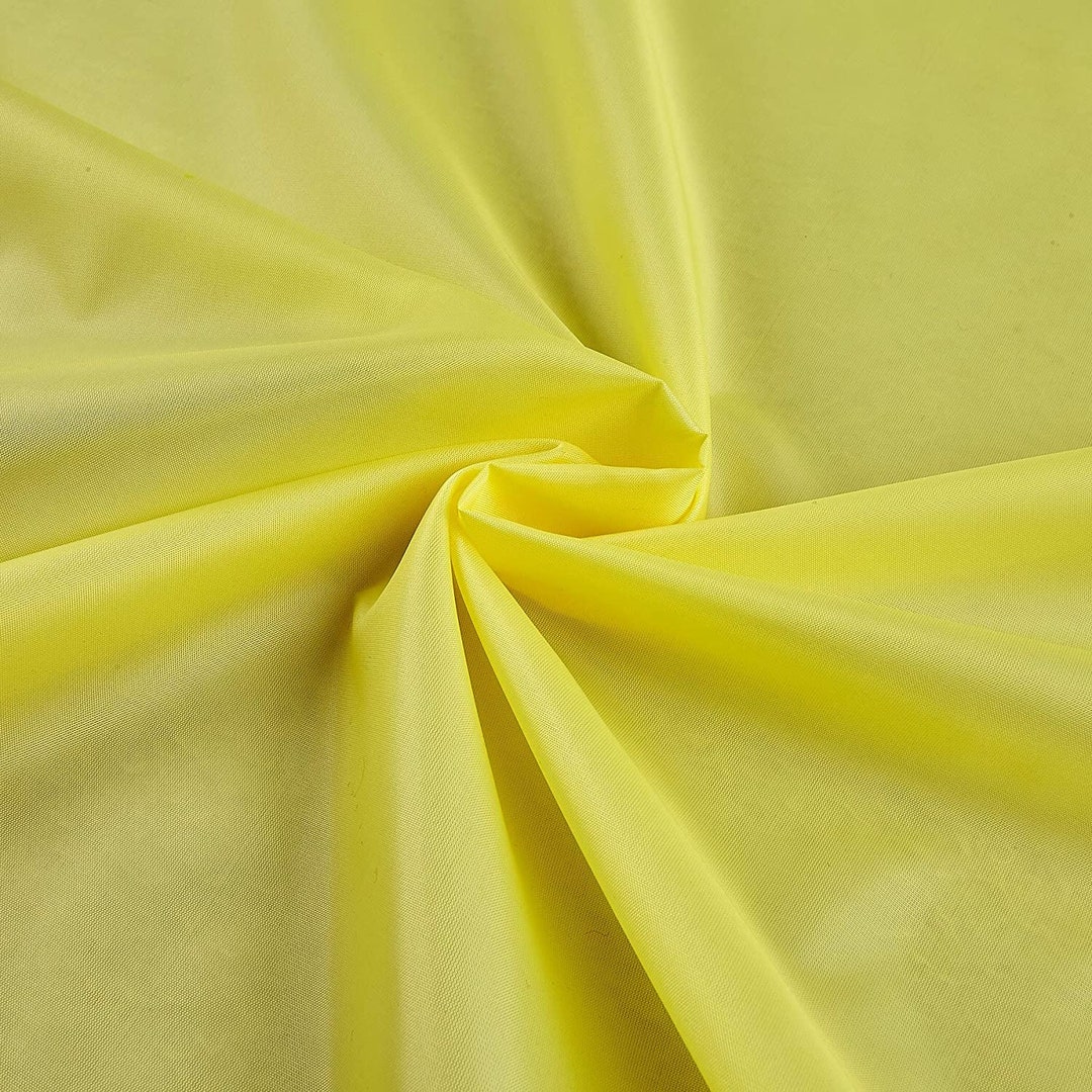 Light Yellow 60" Wide Polyester Lining Fabric by the Yard - Etsy