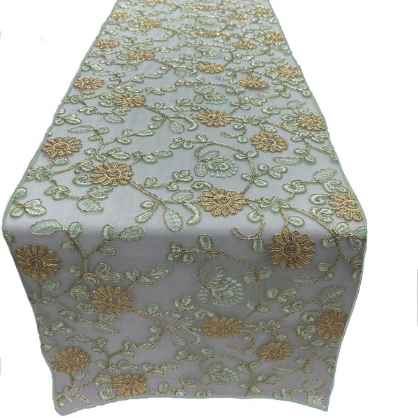 Gold Table Runner - Etsy