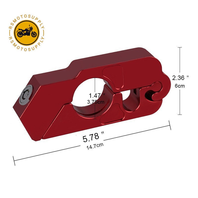 Ultimate Security Motorcycle Lock Secure Handlebar Lock Motorbike Brake ...