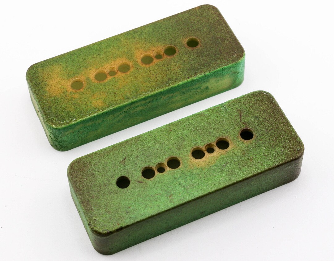 AGP ™ - Aged Relic P90 Soapbar Guitar Pickup Covers 50mm #892332 - Etsy