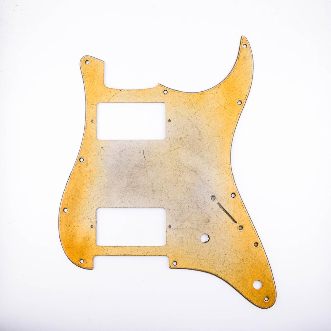 AGP ™ Aged Relic HH Pickguard for Strat-style Electric Guitars 8182442 ...