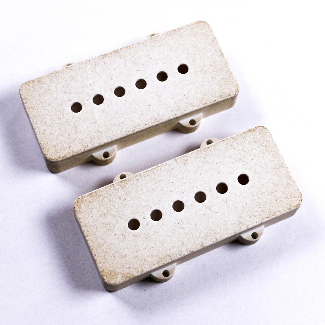 AGP ™ - Jazzmaster ® Guitar Pickup Cover Set 51mm Aged Relic #192629 - Etsy