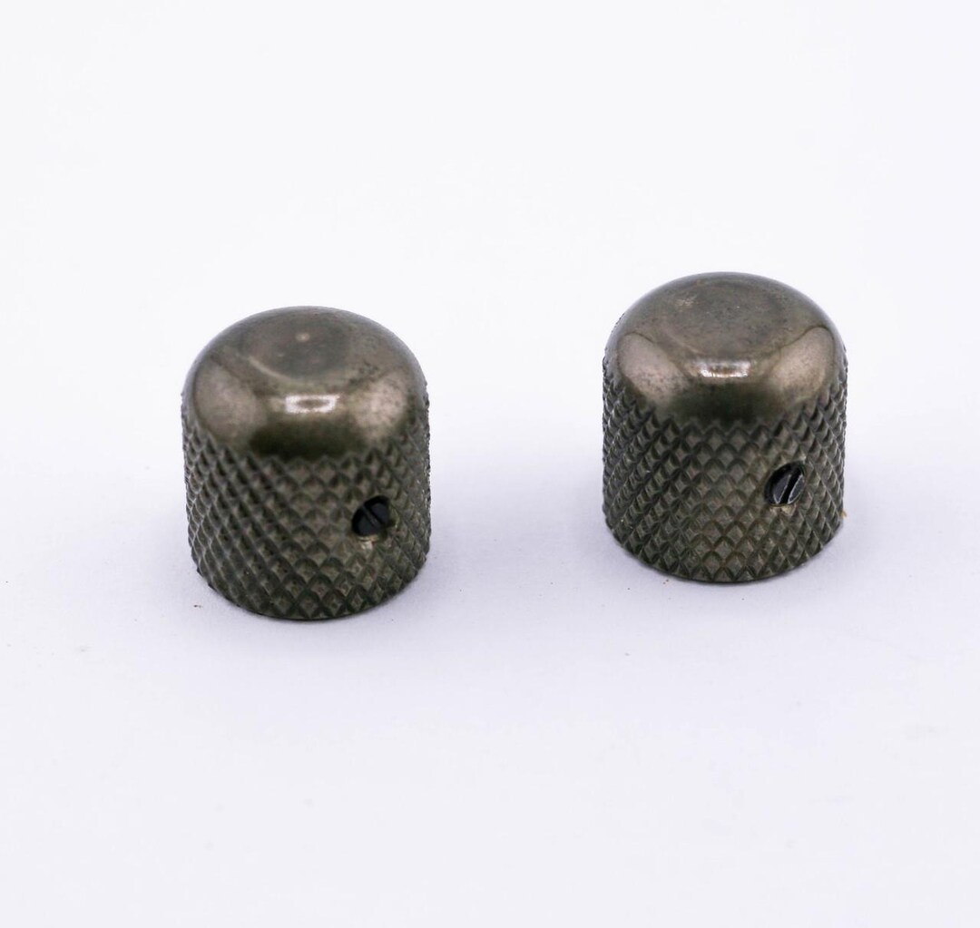 AGP ™ Aged Telecaster ® Relic Dome Knobs With Set Screw for 6.35mm 1/4 ...