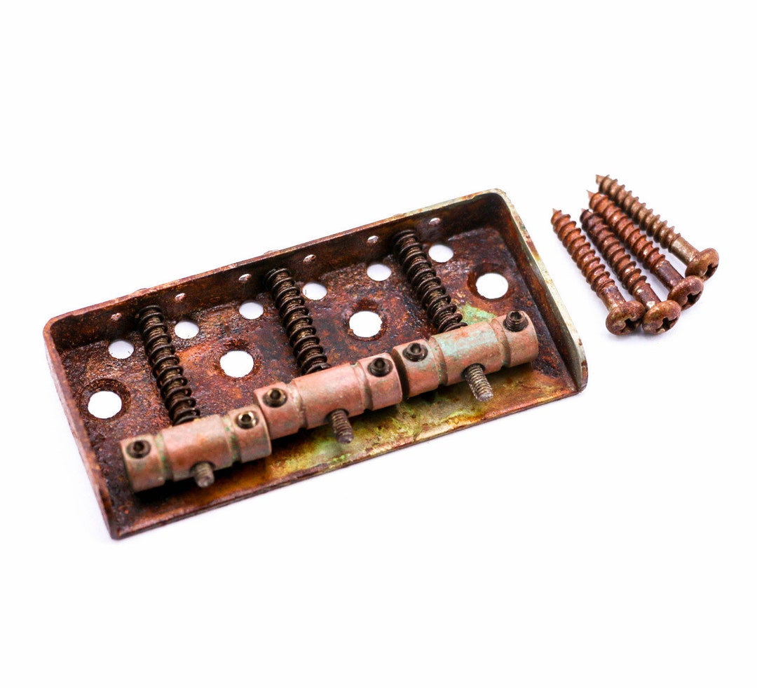 AGP ™ - Telecaster ® Aged Relic 3-saddle Short Bridge With Notched ...