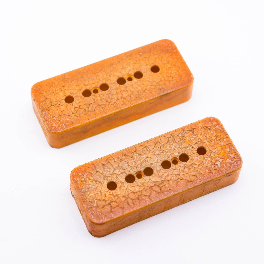 AGP ™ - Aged Relic P90 Soapbar Guitar Pickup Covers 50mm #712497 - Etsy