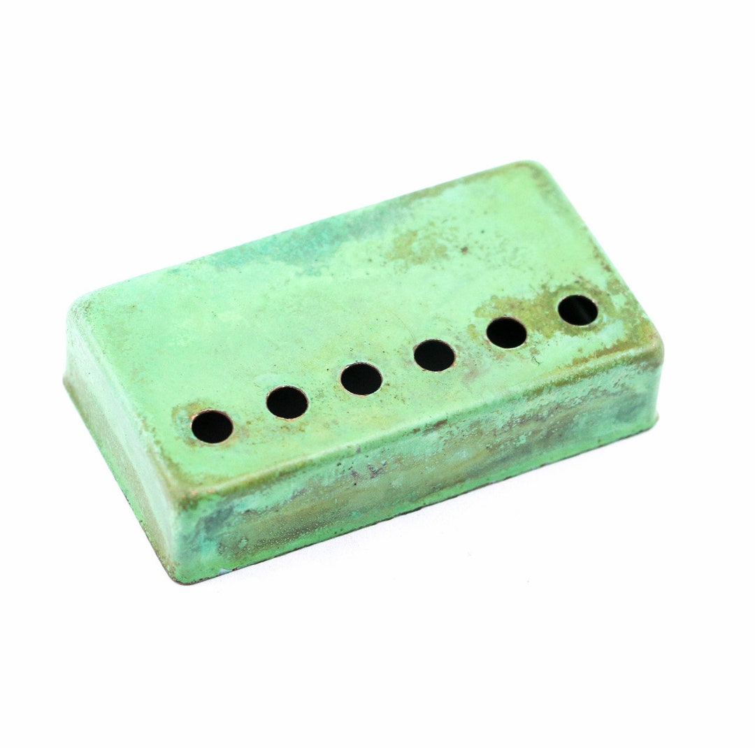 AGP ™ - Aged Relic Chrome Humbucker Cover Single *52mm Pole Spacing ...