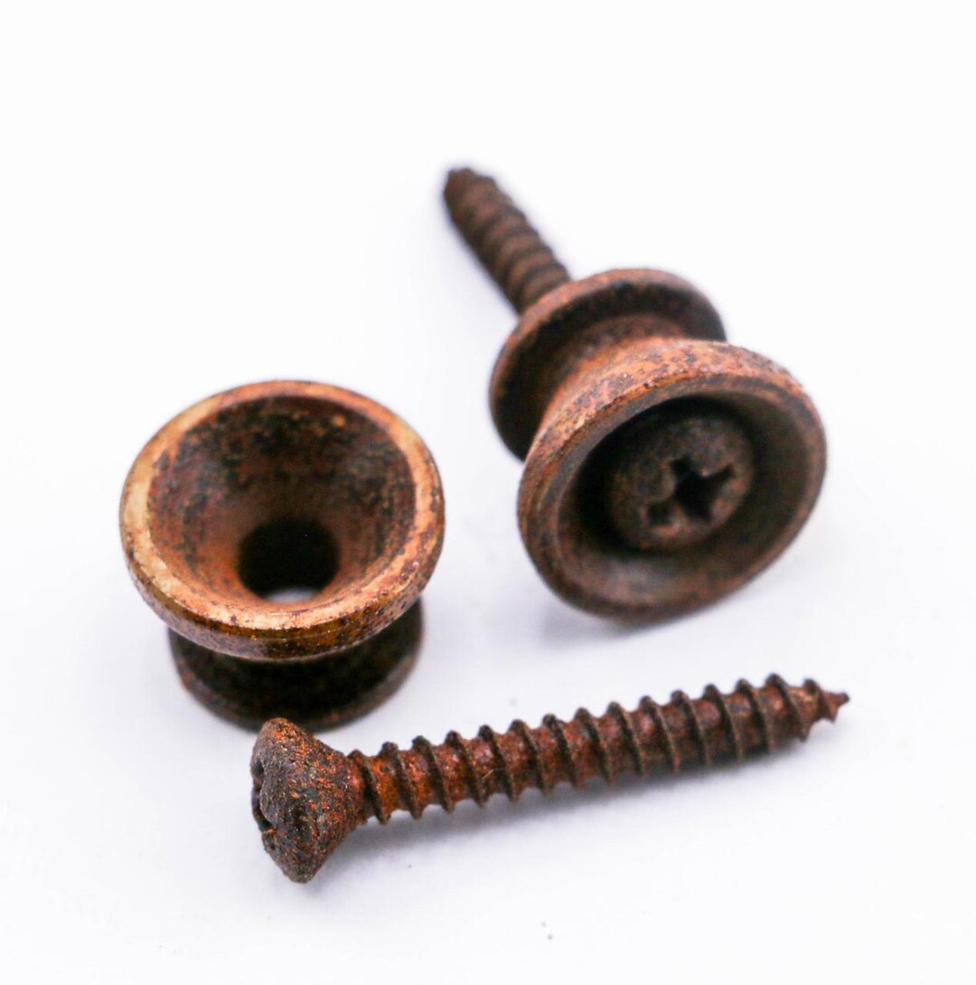 AGP ™ - Fender ® Stratocaster ® Telecaster ® - Aged Relic Nickel Strap ...