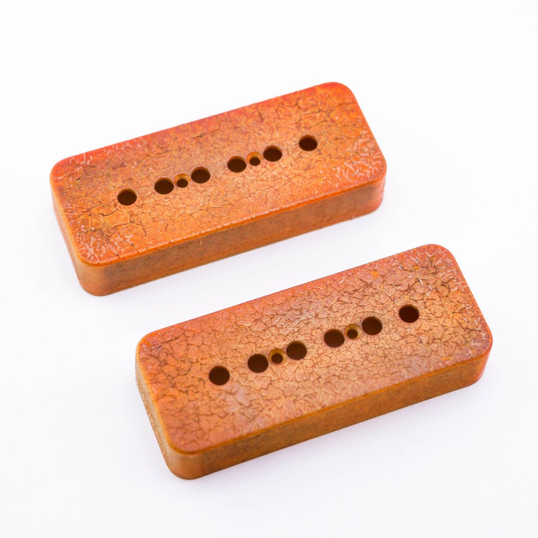 AGP ™ - Aged Relic P90 Soapbar Guitar Pickup Covers 50mm #712495 - Etsy