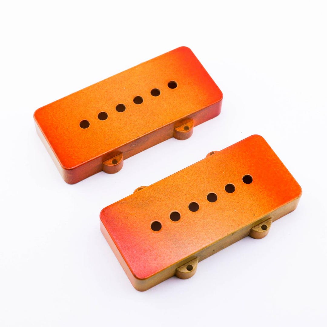 AGP ™ - Jazzmaster ® Guitar Pickup Cover Set 51mm Aged Relic #319252 - Etsy