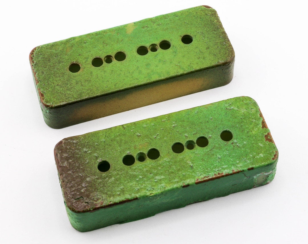 AGP ™ - Aged Relic P90 Soapbar Guitar Pickup Covers 50mm #892327 - Etsy