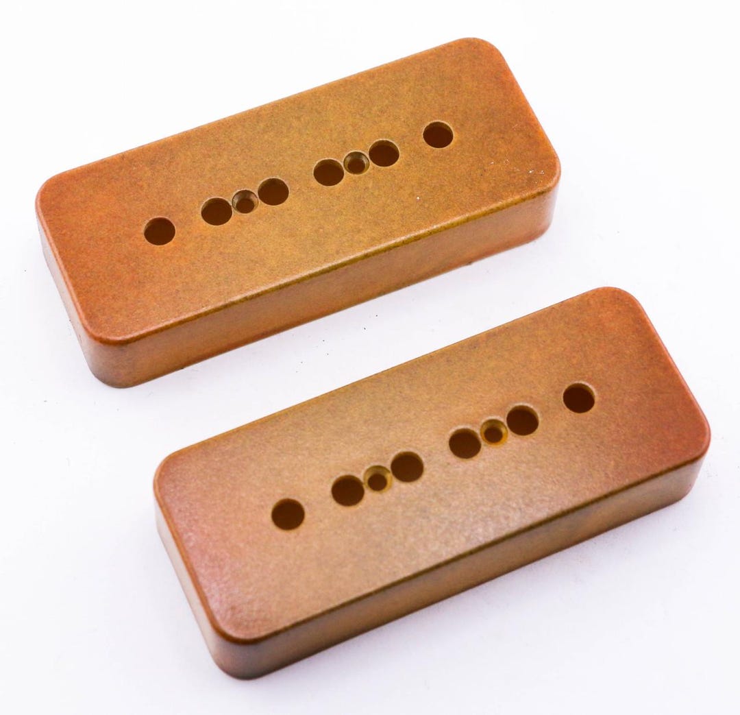 AGP ™ - Aged Relic P90 Soapbar Guitar Pickup Covers 50mm #392583 - Etsy