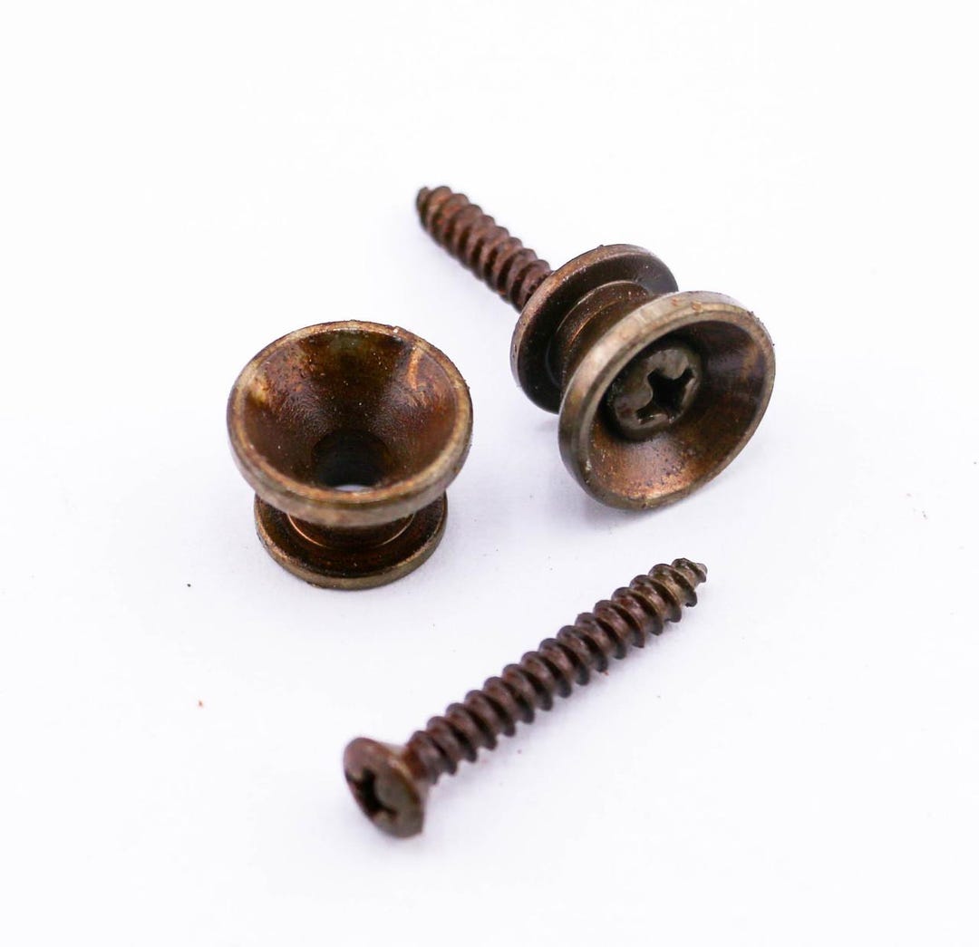 AGP ™ - Fender ® Stratocaster ® Telecaster ® - Aged Relic Nickel Strap ...