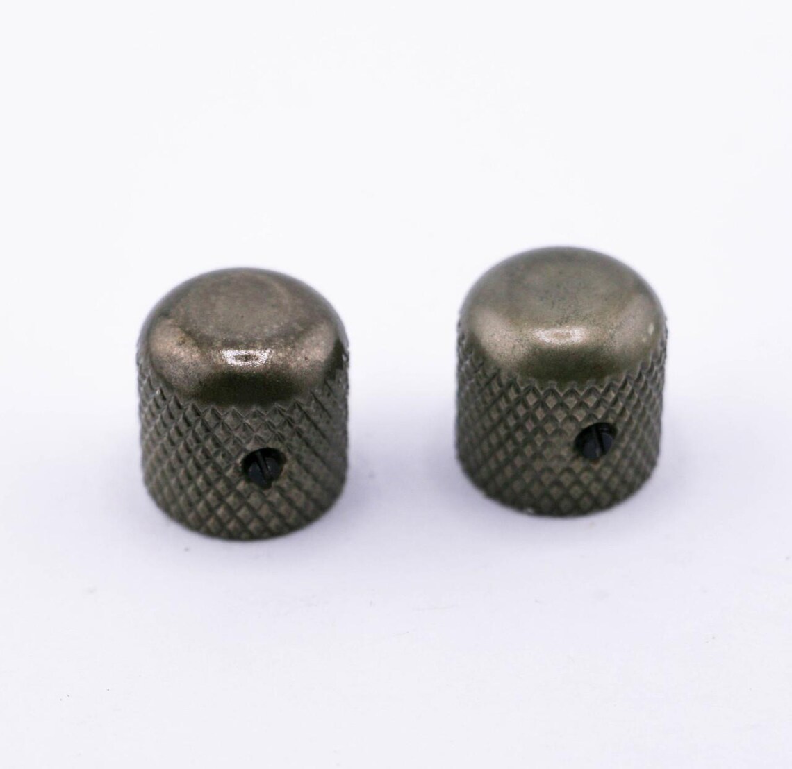AGP ™ Aged Telecaster ® Relic Dome Knobs With Set Screw for 6.35mm 1/4 ...