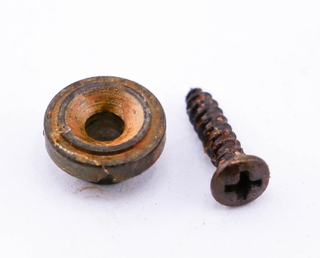 AGP ™ Telecaster ® Relic Aged Nickel Vintage Round String Tree and ...