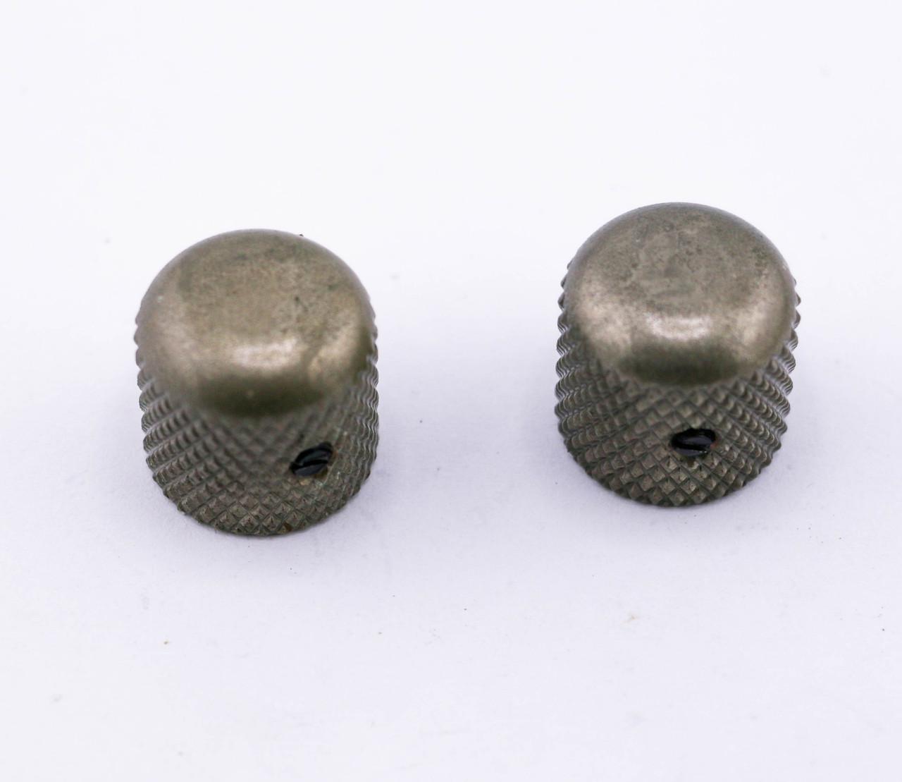 AGP ™ Aged Telecaster ® Relic Dome Knobs With Set Screw for 6.35mm 1/4 ...