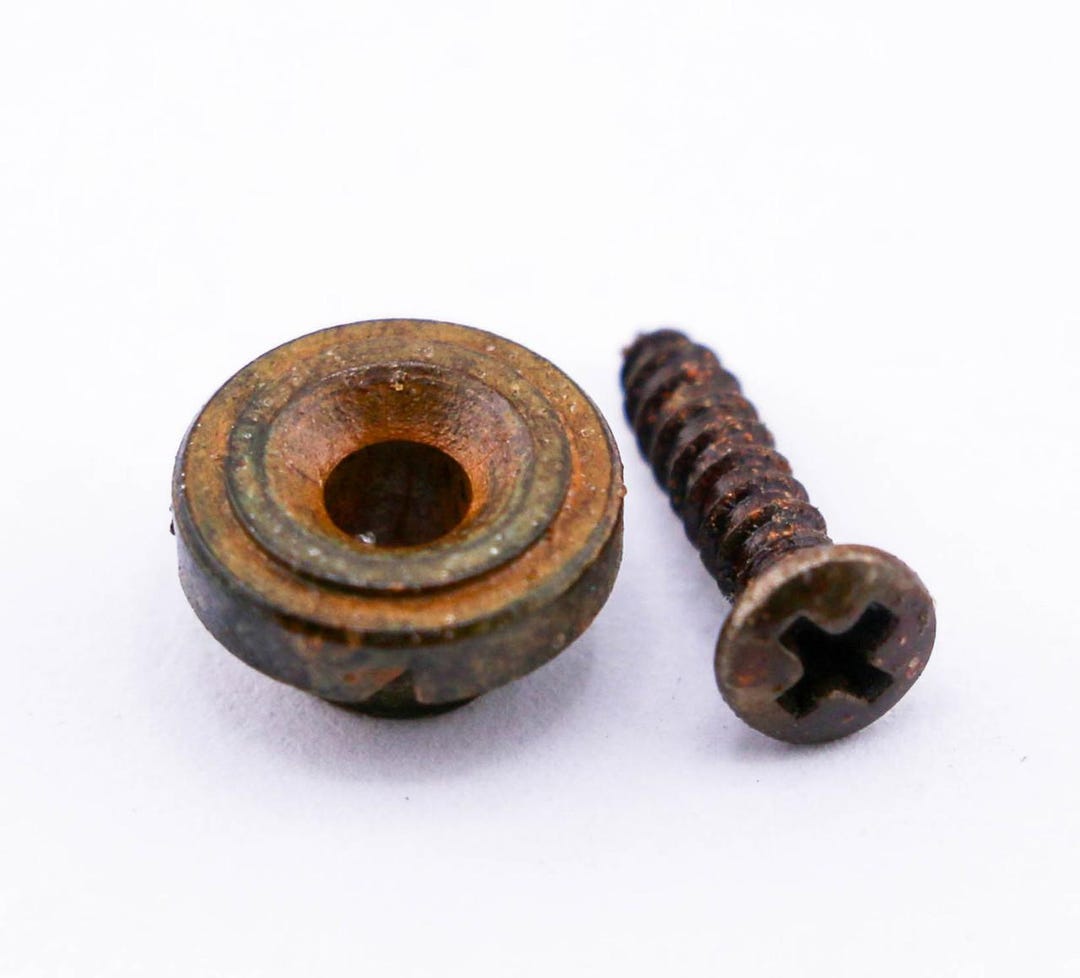 AGP ™ Telecaster ® Relic Aged Nickel Vintage Round String Tree and ...