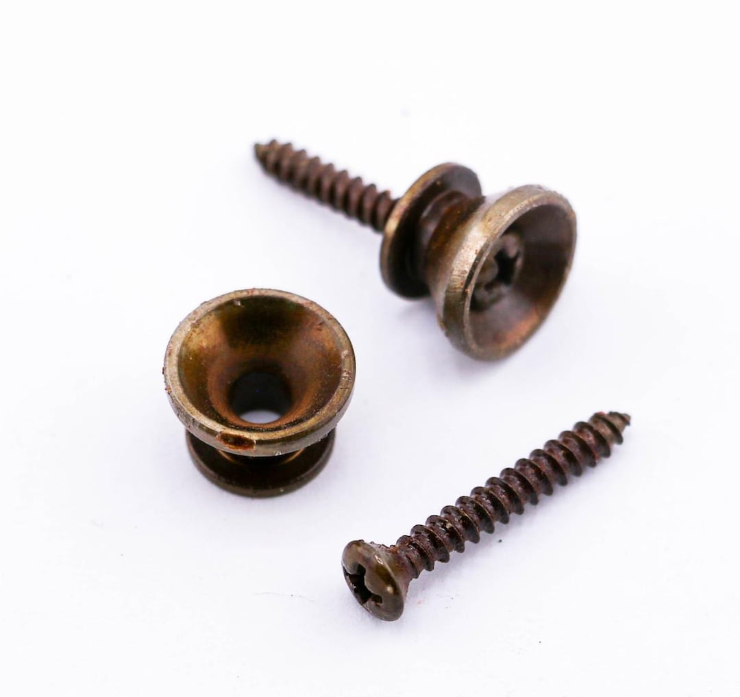 AGP ™ Fender ® Stratocaster ® Telecaster ® Aged Relic Nickel Strap ...