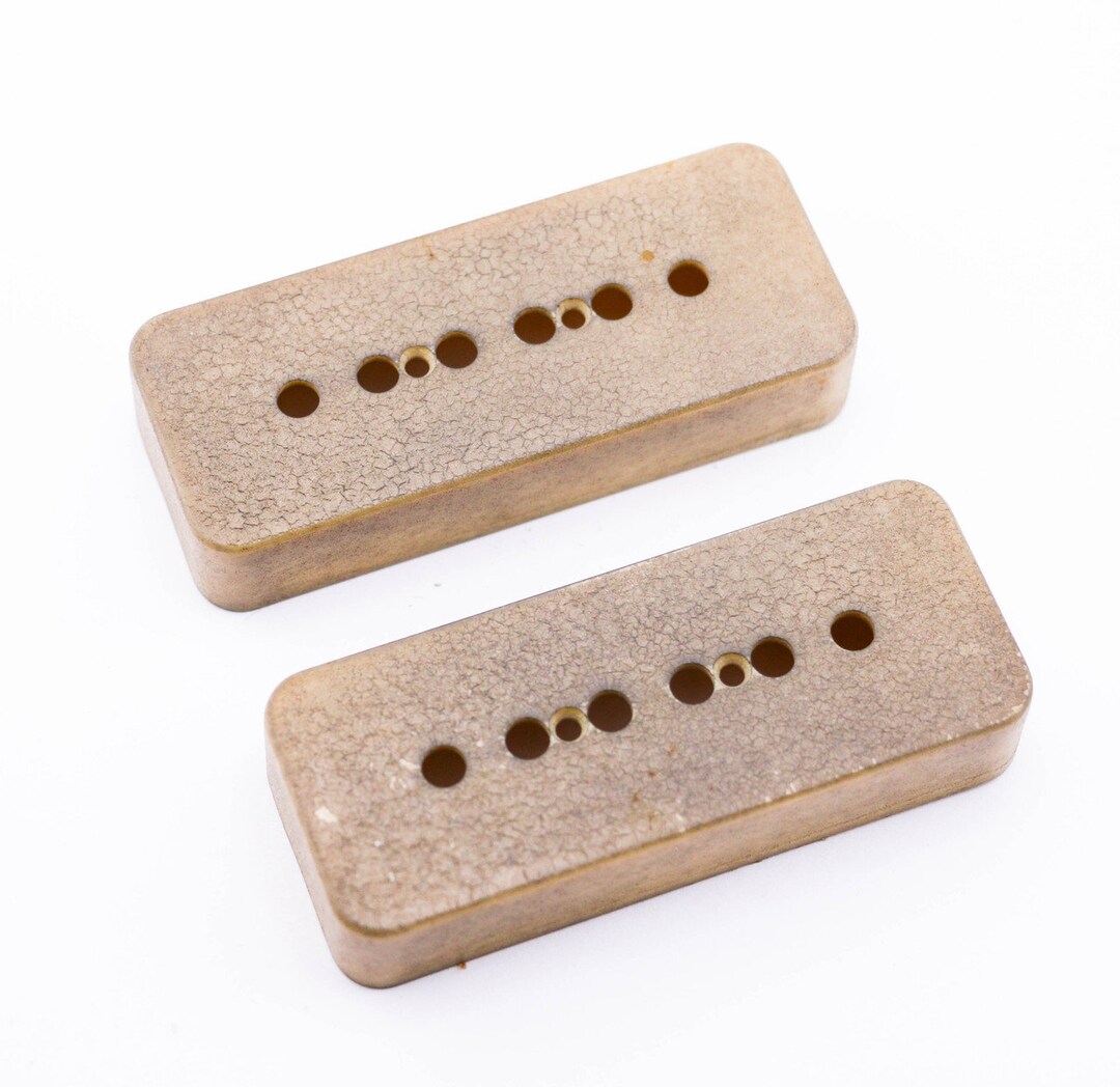 AGP ™ - Aged Relic P90 Soapbar Guitar Pickup Covers 50mm #712491 - Etsy