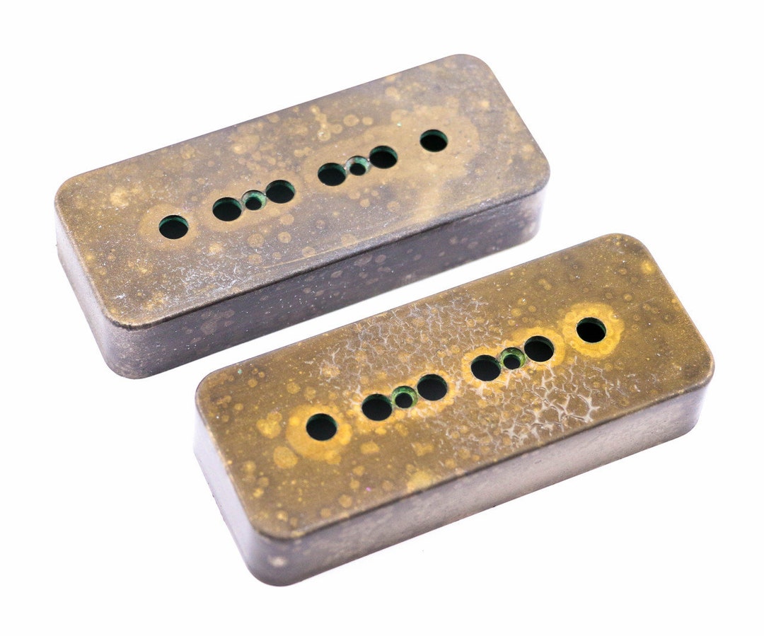 AGP ™ - Aged Relic P90 Soapbar Guitar Pickup Covers 50mm #1122339 - Etsy