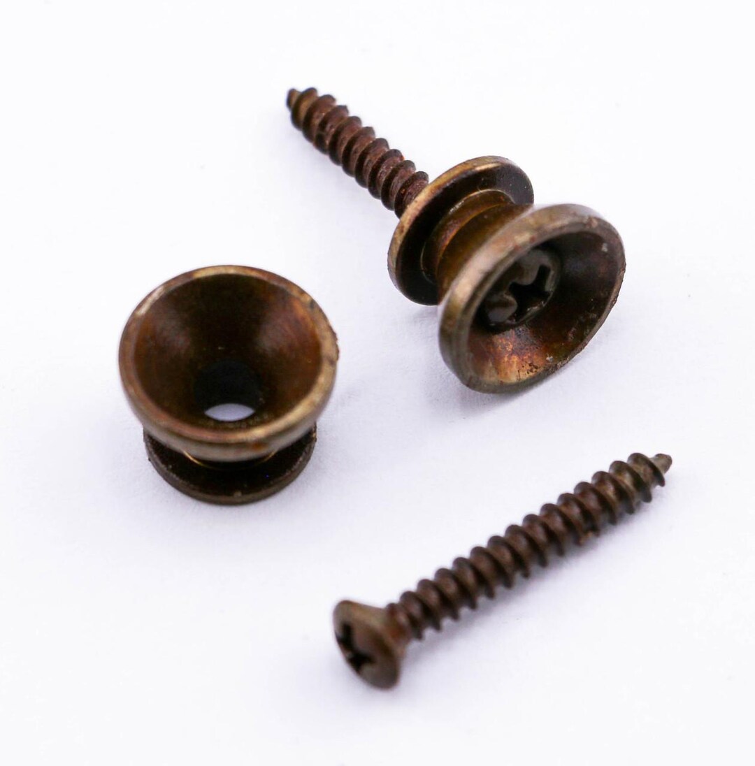 AGP ™ Fender ® Stratocaster ® Telecaster ® Aged Relic Nickel Strap ...