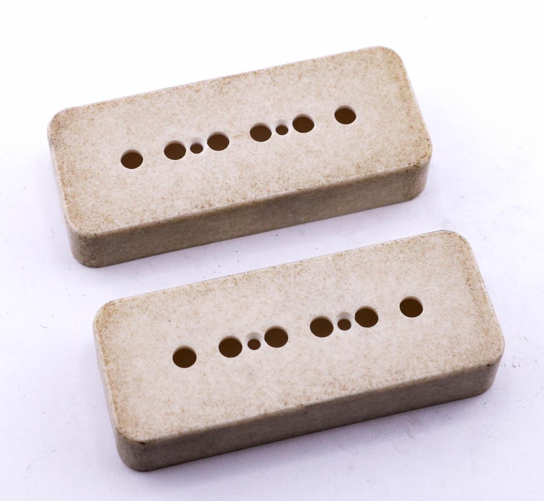 AGP ™ - Aged Relic P90 Soapbar Guitar Pickup Covers 50mm #392578 - Etsy