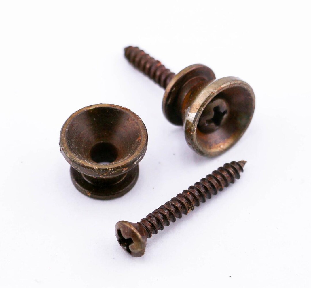 AGP ™ Fender ® Stratocaster ® Telecaster ® Aged Relic Nickel Strap ...